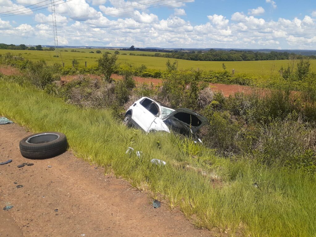 Capotamento na PR 170, em Guarapuava, deixa quatro feridos, diz PRE – Correio do Cidadão ...